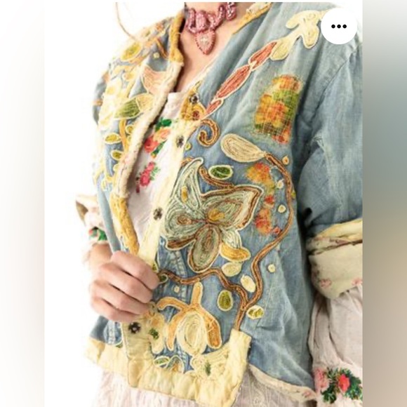 Magnolia Pearl | Jackets & Coats | Magnolia Pearl Embroidered Sirsi ...